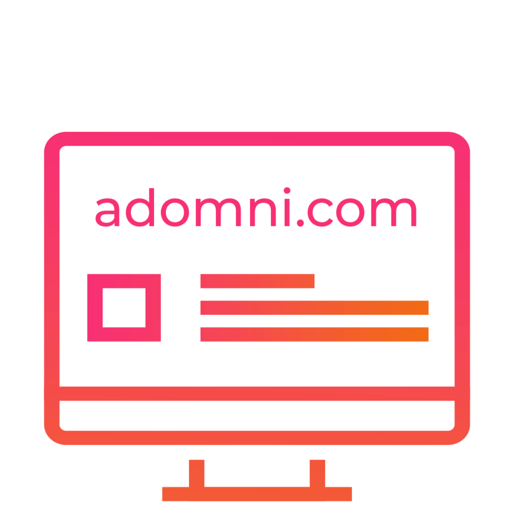 Adomni - Sign Up