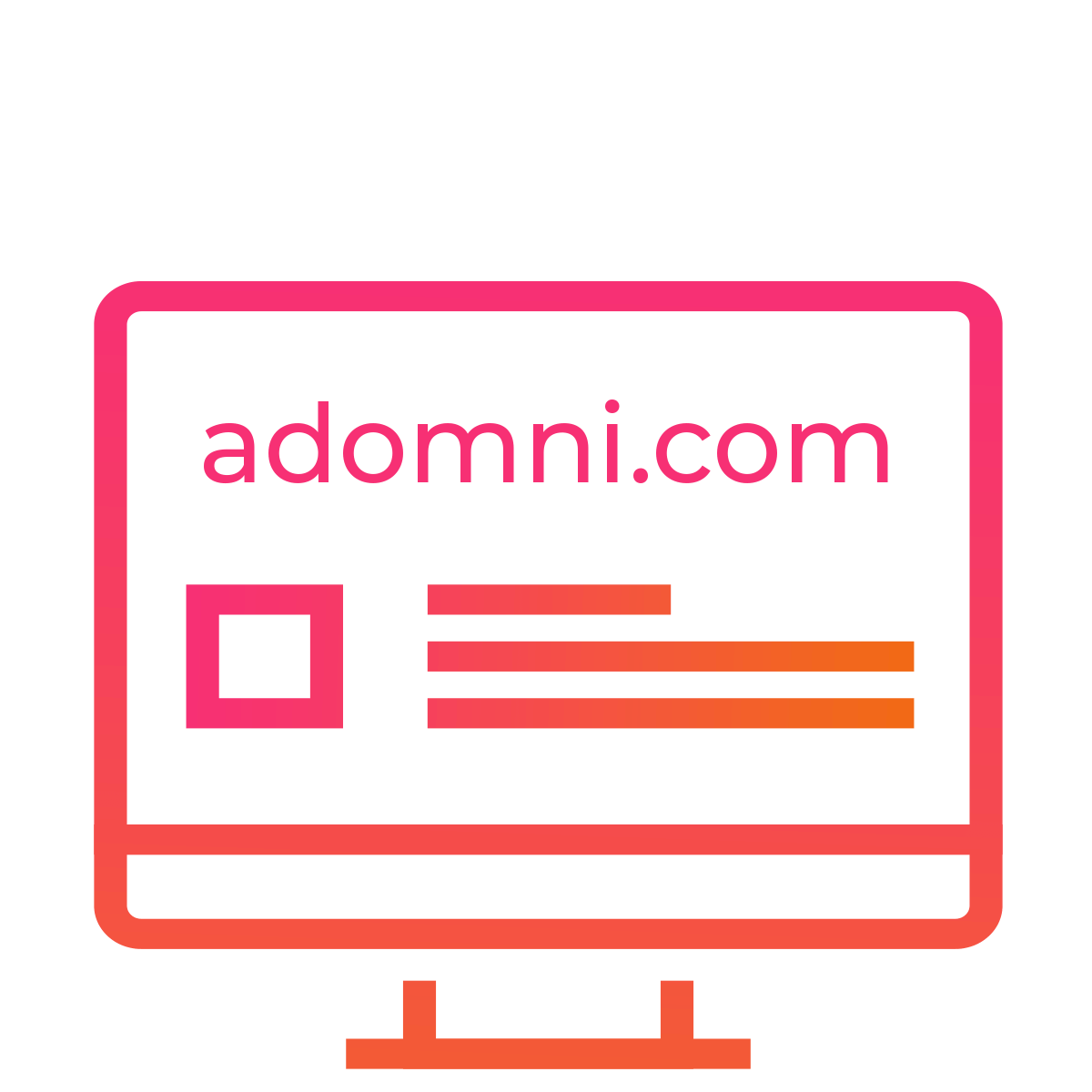 Adomni - Sign Up