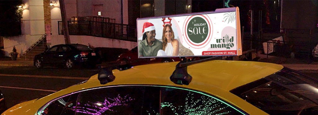 Retail holiday campaign drives in-store visits with Rideshare!